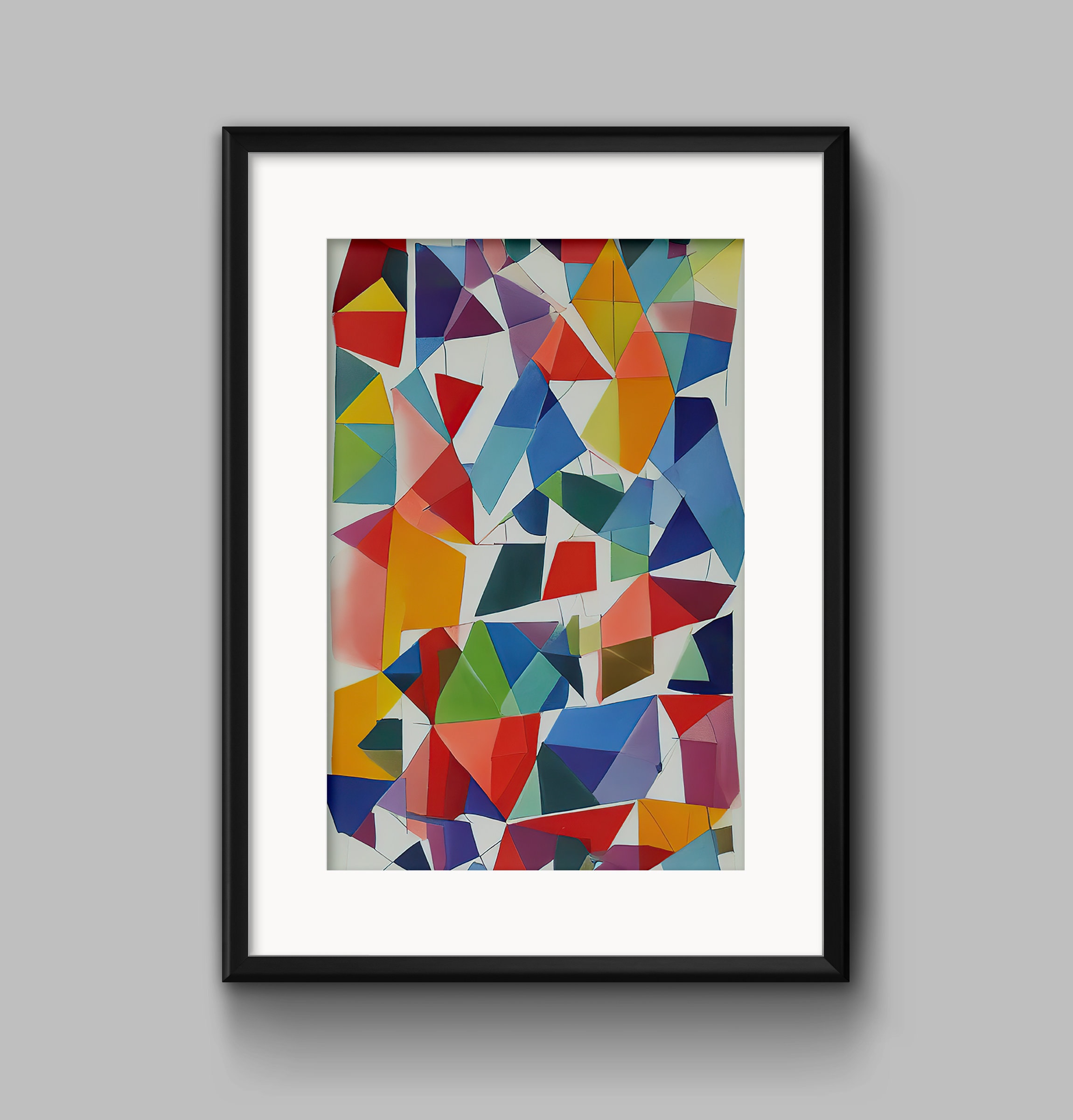 Geometric Shapes | Painting | Geometric Painting | Geometric Art Deco ...