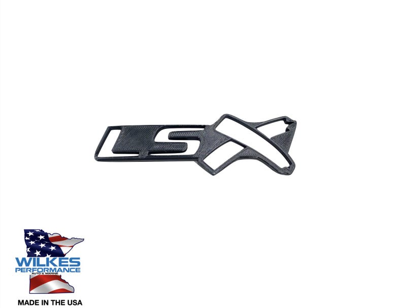 LSX Emblem 3D Badge Chevy Camaro Corvette Truck Silverado Pontiac WS6 ...