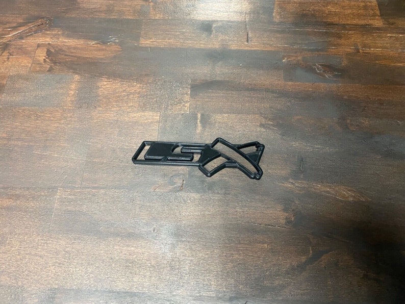 LSX Emblem 3D Badge Chevy Camaro Corvette Truck Silverado Pontiac WS6 ...