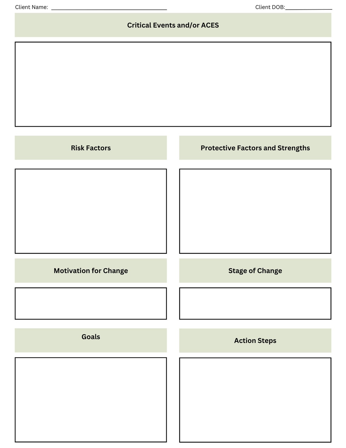 Counseling/behavioral Health Progress Note Template - Etsy