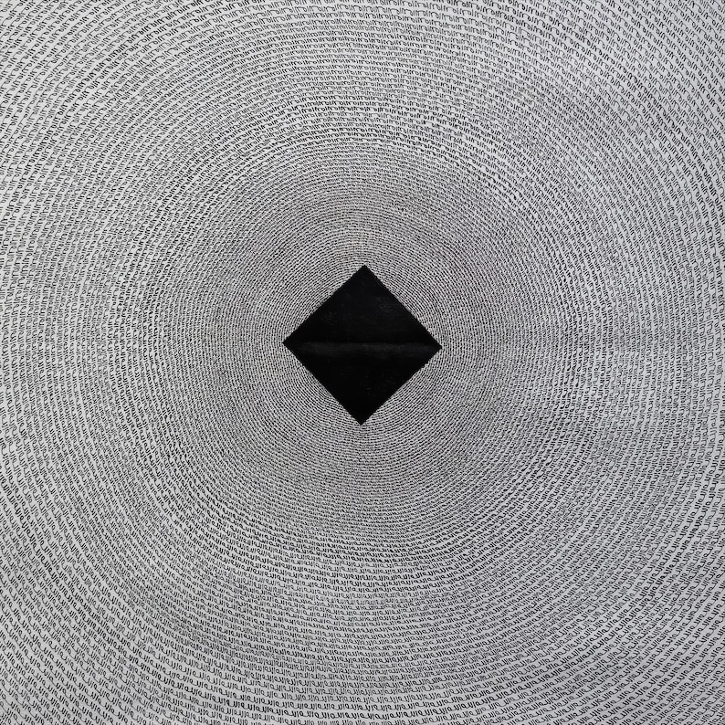 Abstract Kaaba Art Print – Modern Islamic Home Decor - Etsy