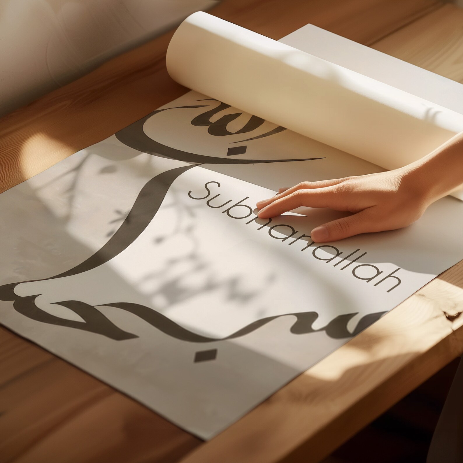 Islamic Art Poster Set Dhikr Calligraphy Art Islamic Wall Pictures ...