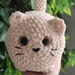 Small Cream Cat Loaf Plushie Crochet Handmade Soft Amigurumi Toy Unique ...