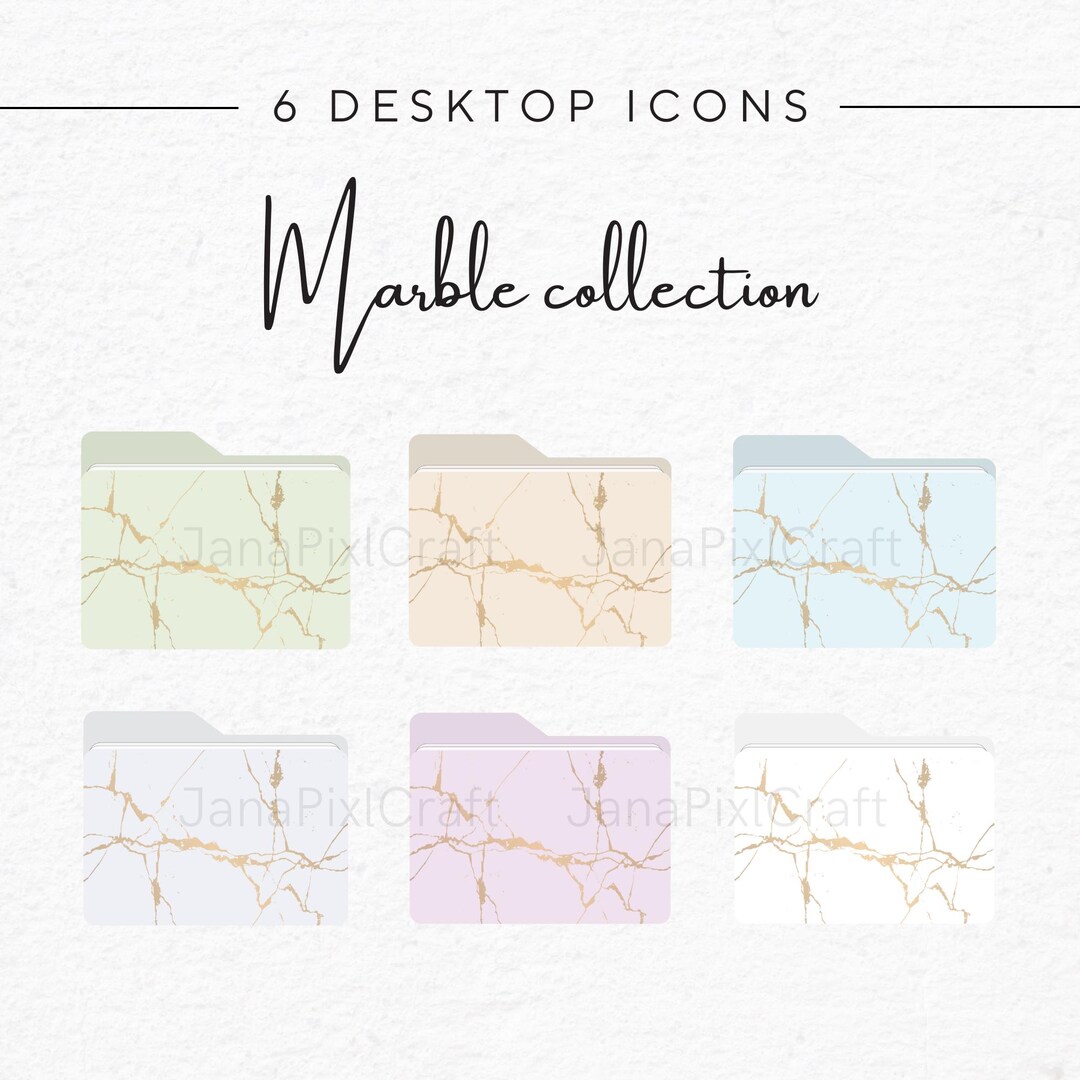 Aesthetic Folder Icons | Aura Desktop Icons | Cute Folder Icons | Mac ...