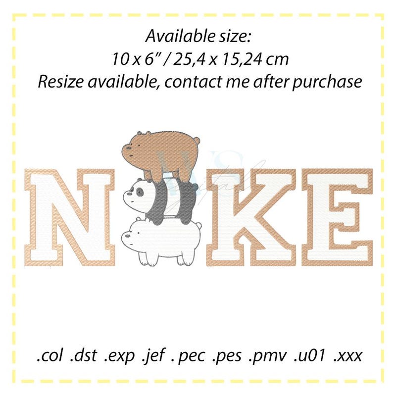 Nike Embroidery - Etsy