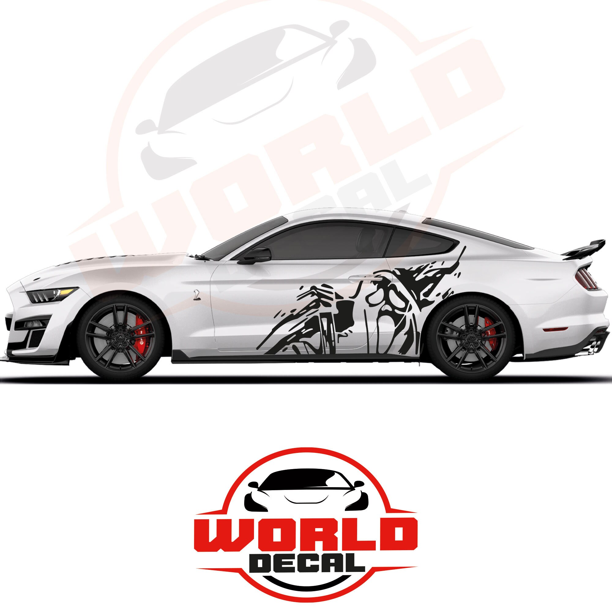 Ghost Decal Killer Ghost Decal Design Decal Special Design Decal ...