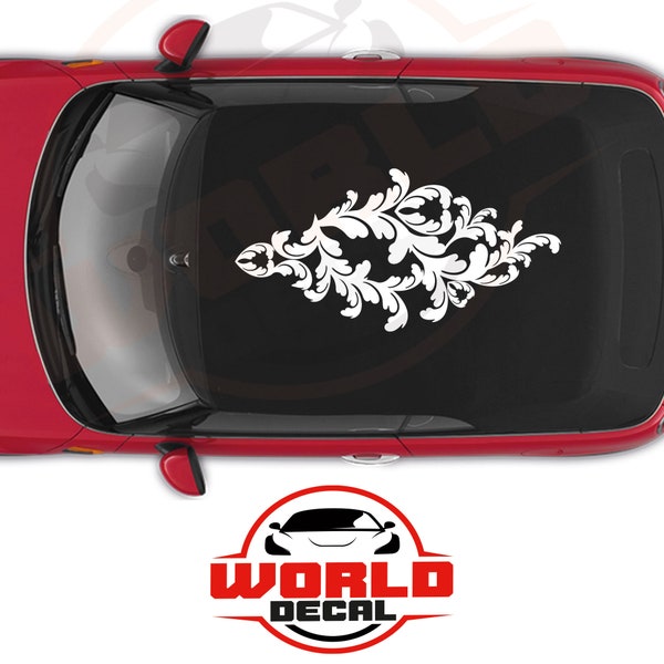 Mini Cooper Roof Decal - Etsy