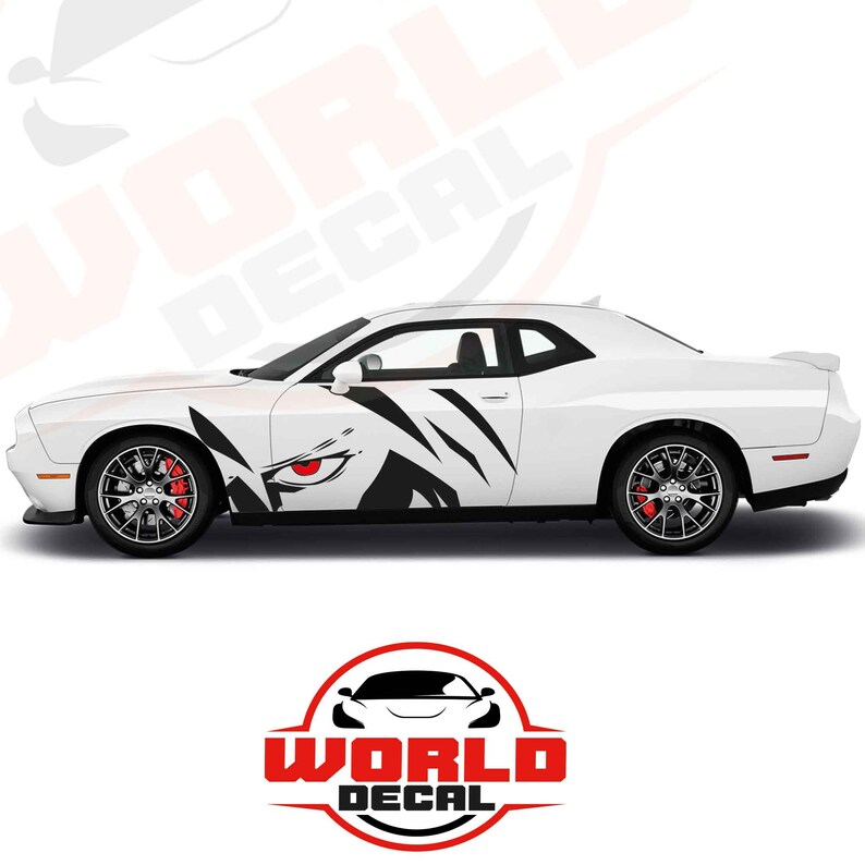 Eye Decal Pattern Decal Graphic Decal Special Design Decal Mustang ...