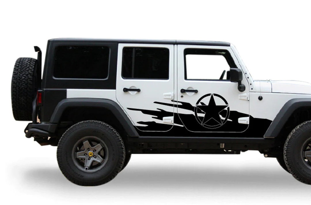 Splash Decal Star Decal Graphic Decal Special Design Decal Jeep ...