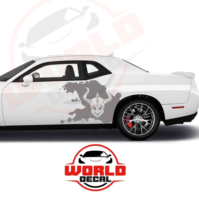 Warrior Skull Decal Warrior Decal Graphic Decal Special - Etsy