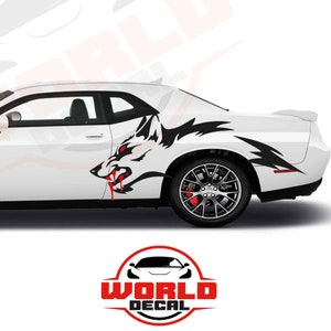 Angry Wolf Decal Wolf Decal Graphic Decal Special Design - Etsy