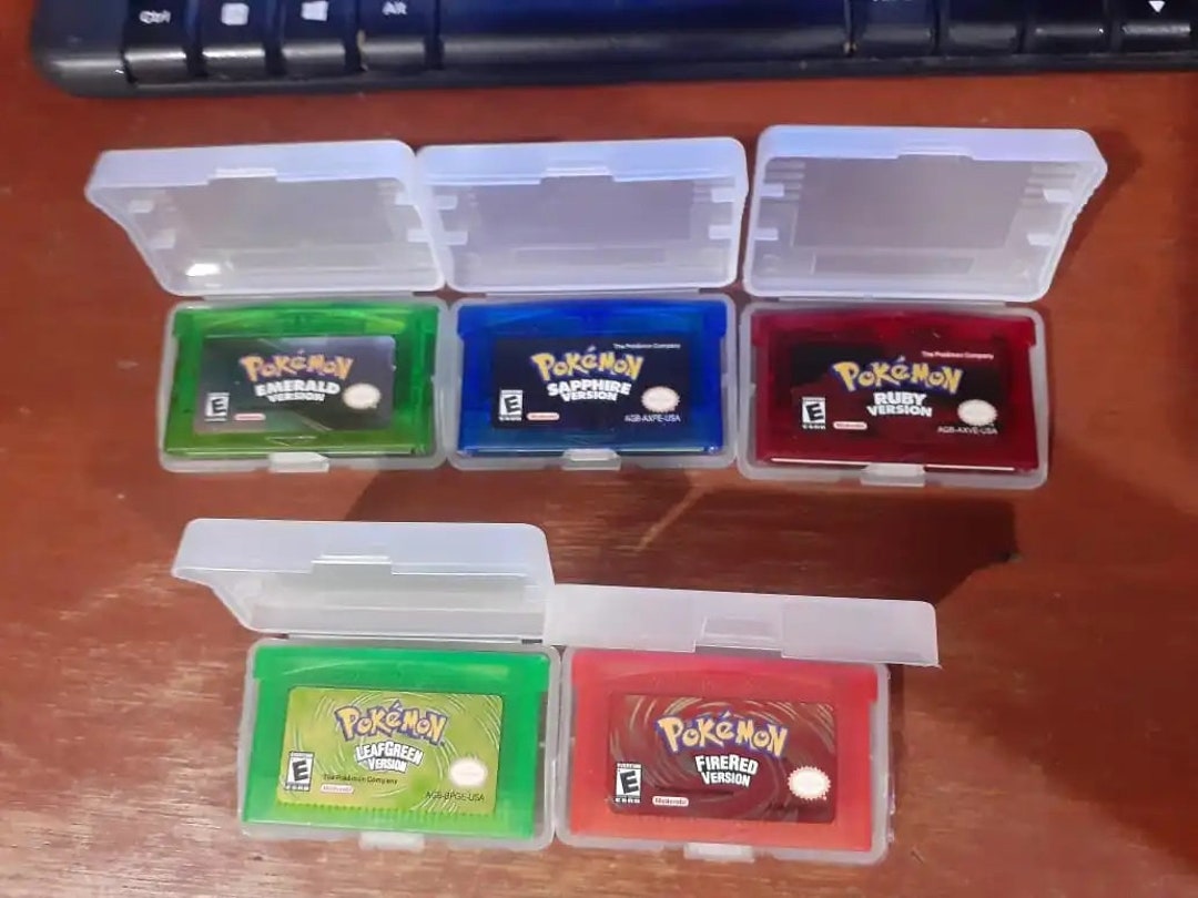 Poke 5 Video Game Cartridges Nintendo Gameboy Advance USA GBA SP 32 Bit ...