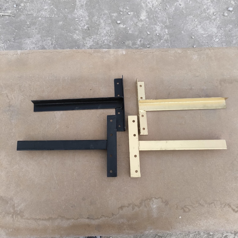 Shelf Brackets in Nickel - Etsy