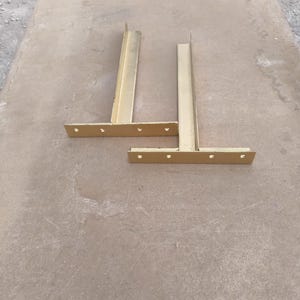 Heavy-duty Steel Sink Brackets: Floating Vanity Support - Etsy