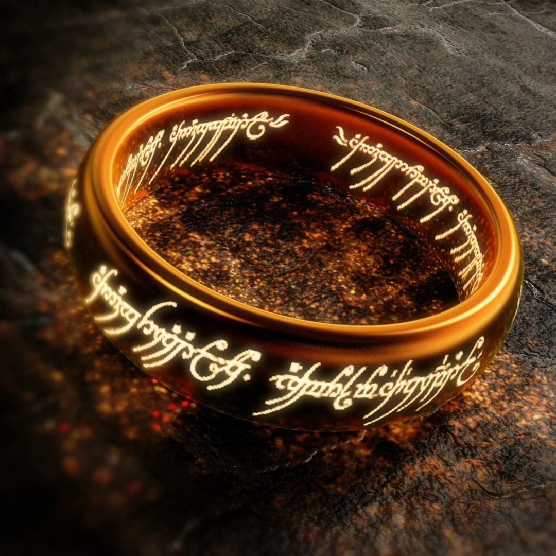 Sauron's Ring Necklace Cosplay Punk Gothic Charm Jewelry Fantasy Lord ...