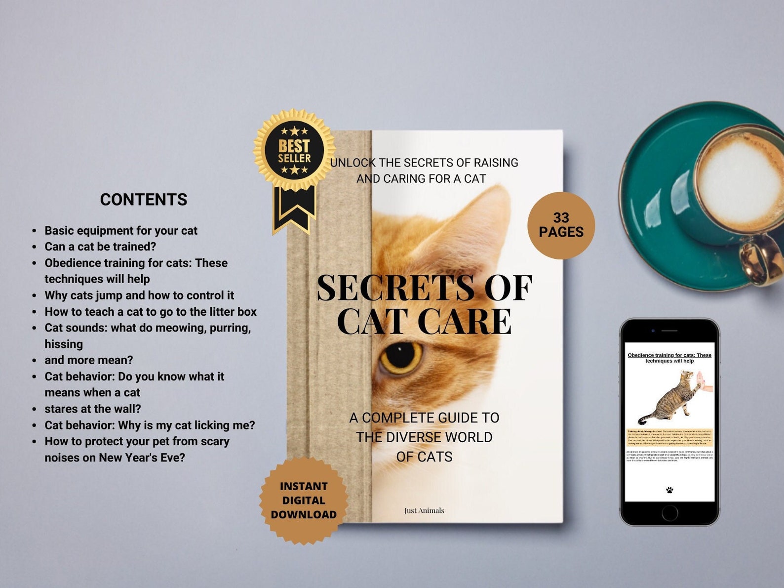Secrets of Cat Care Cat Raising, Cat Caring - Etsy