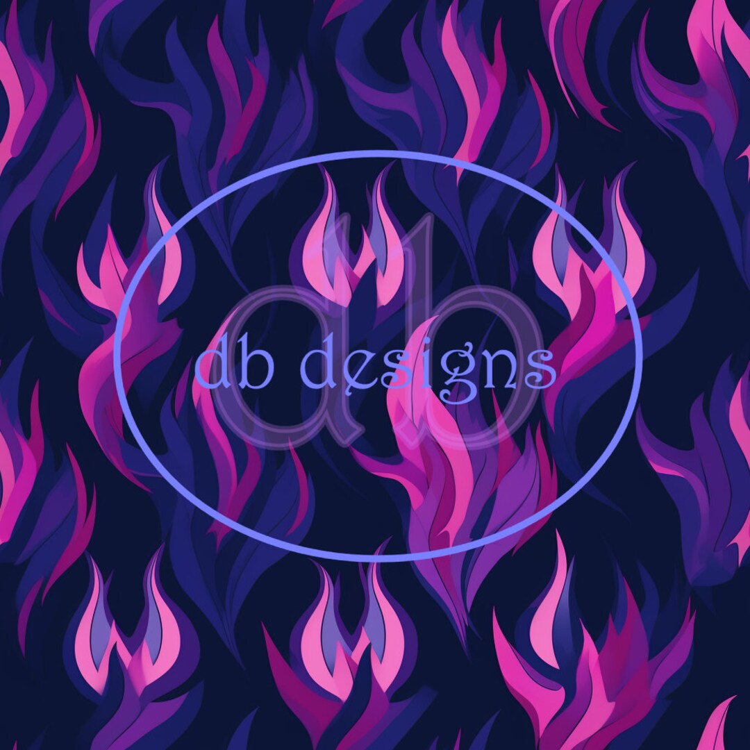 Flame Digital Paper Seamless Pattern, Digital Paper, Seamless Pattern ...