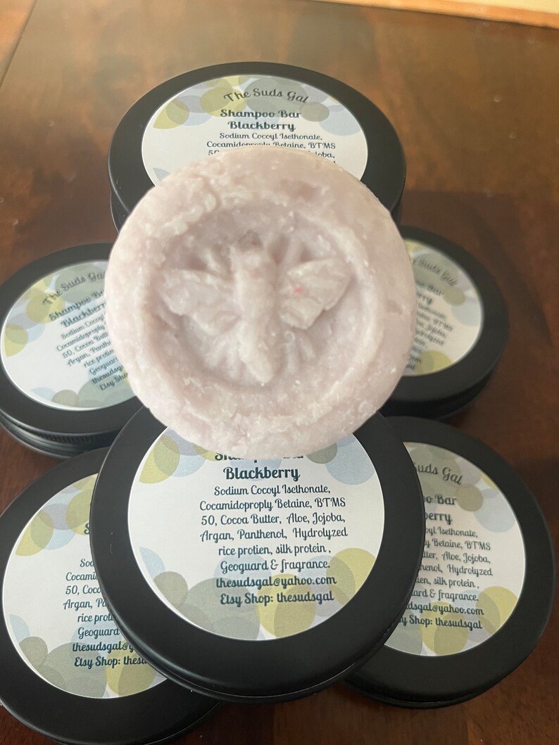 Shampoo Bar With Storage Tin - Etsy