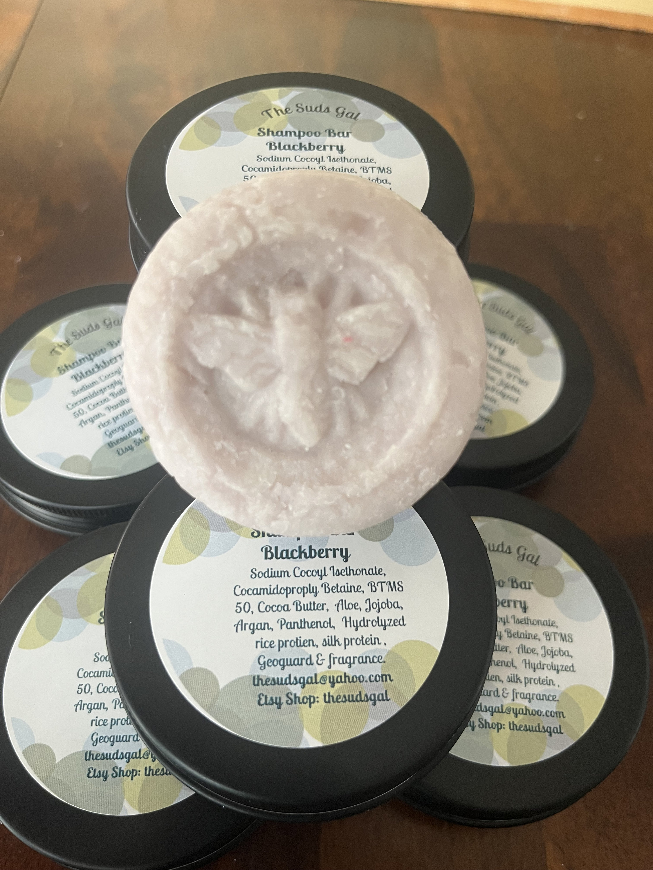 Shampoo Bar With Storage Tin - Etsy