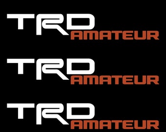 Toyota TRD Die Cut Heritage Racing Stripes Decal Fits Toyota 4runner - Etsy