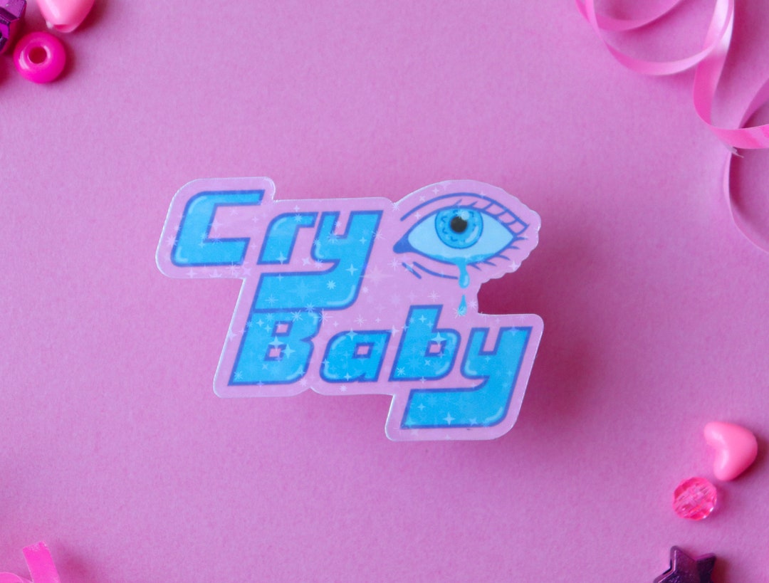 Cry Baby Holo Sticker | Neurodivergent Autism Pride | Highly Sensitive ...