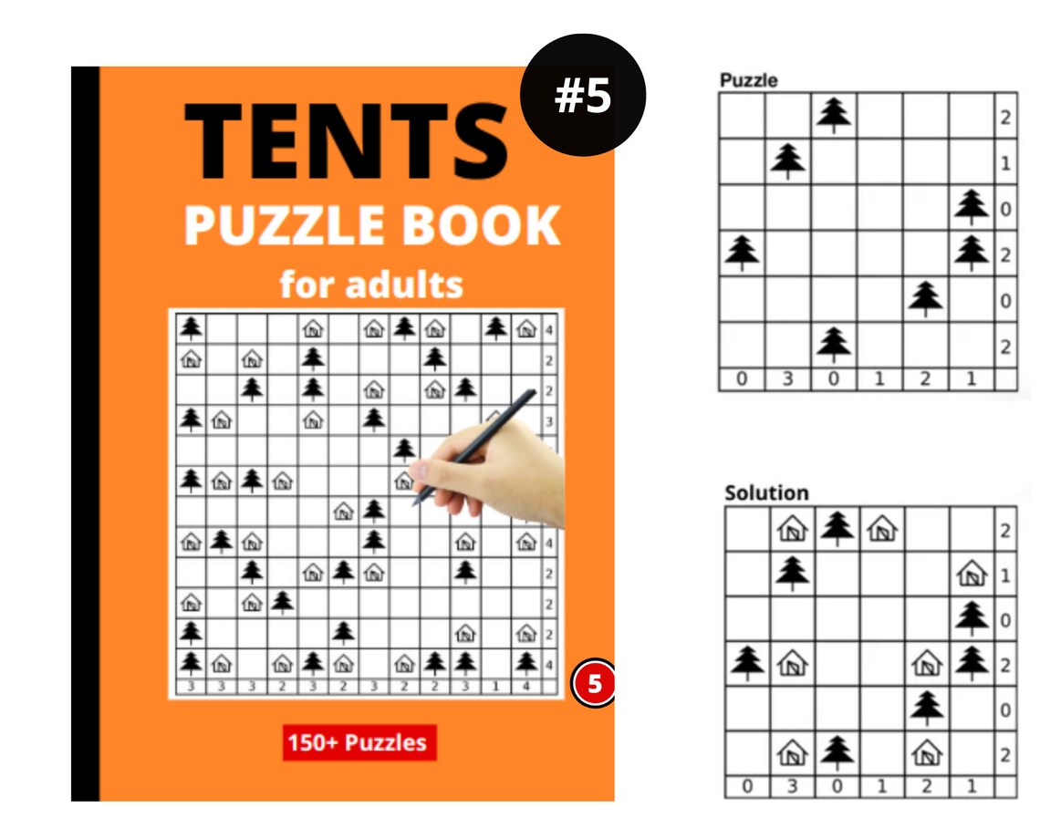 Puzzles Bundle 5 8 Unique PDF Printable Puzzle Books - Etsy