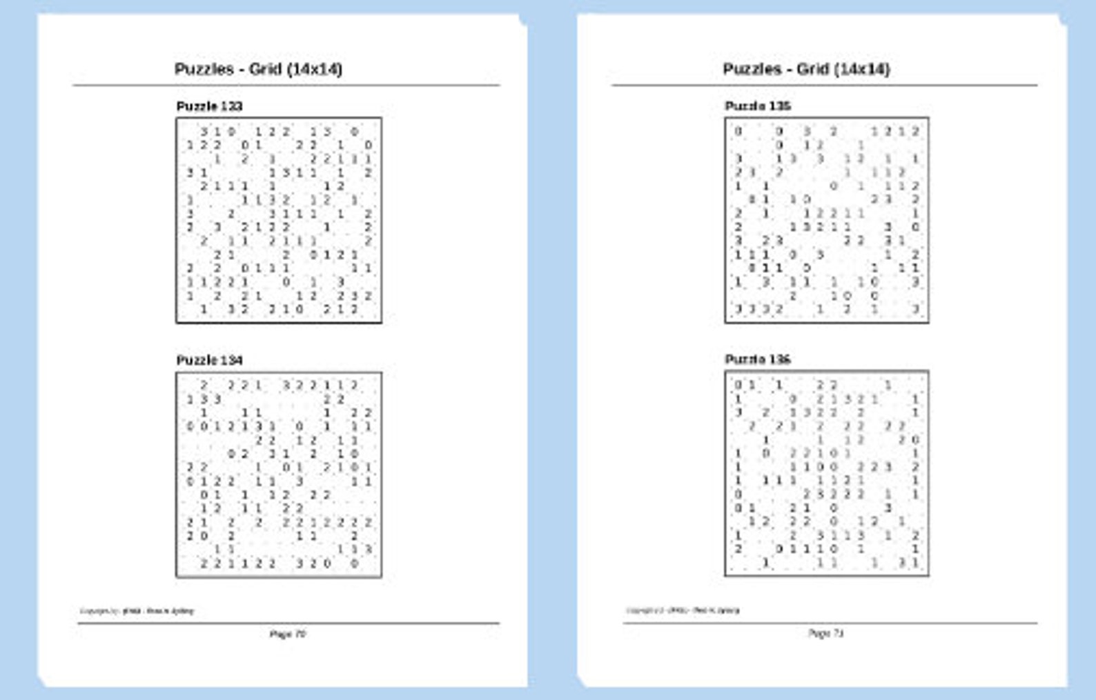 16 Books Slitherlink Puzzles Bundle, PDF Printable Puzzle Books for ...