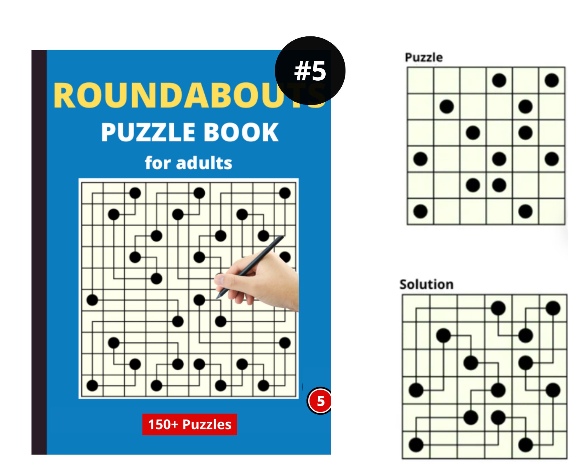 Puzzles Bundle 5, 8 Unique PDF Printable Puzzle Books, Calcudoku ...