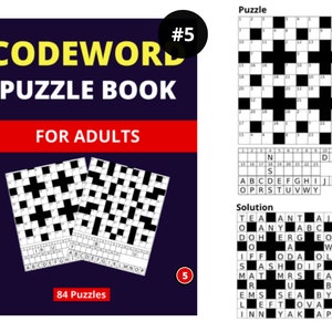 Puzzles Bundle #5, 8 Unique PDF Printable Puzzle Books, Calcudoku ...