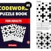 Puzzles Bundle 5, 8 Unique PDF Printable Puzzle Books, Calcudoku, Codewords, Futoshiki, Marupeke ...
