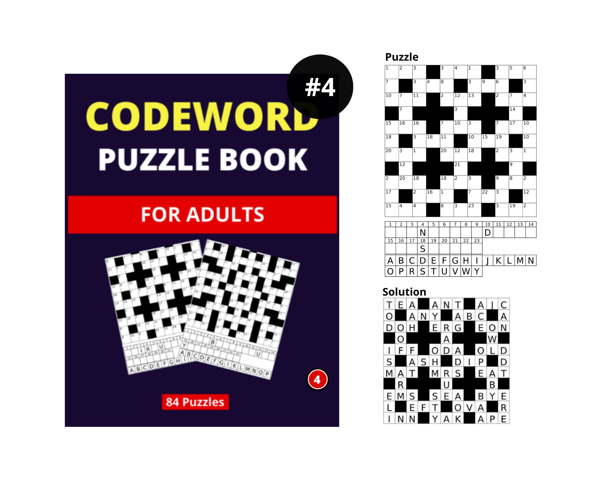 Puzzles Bundle #4, 8 Unique PDF Printable Puzzle Books, Calcudoku ...