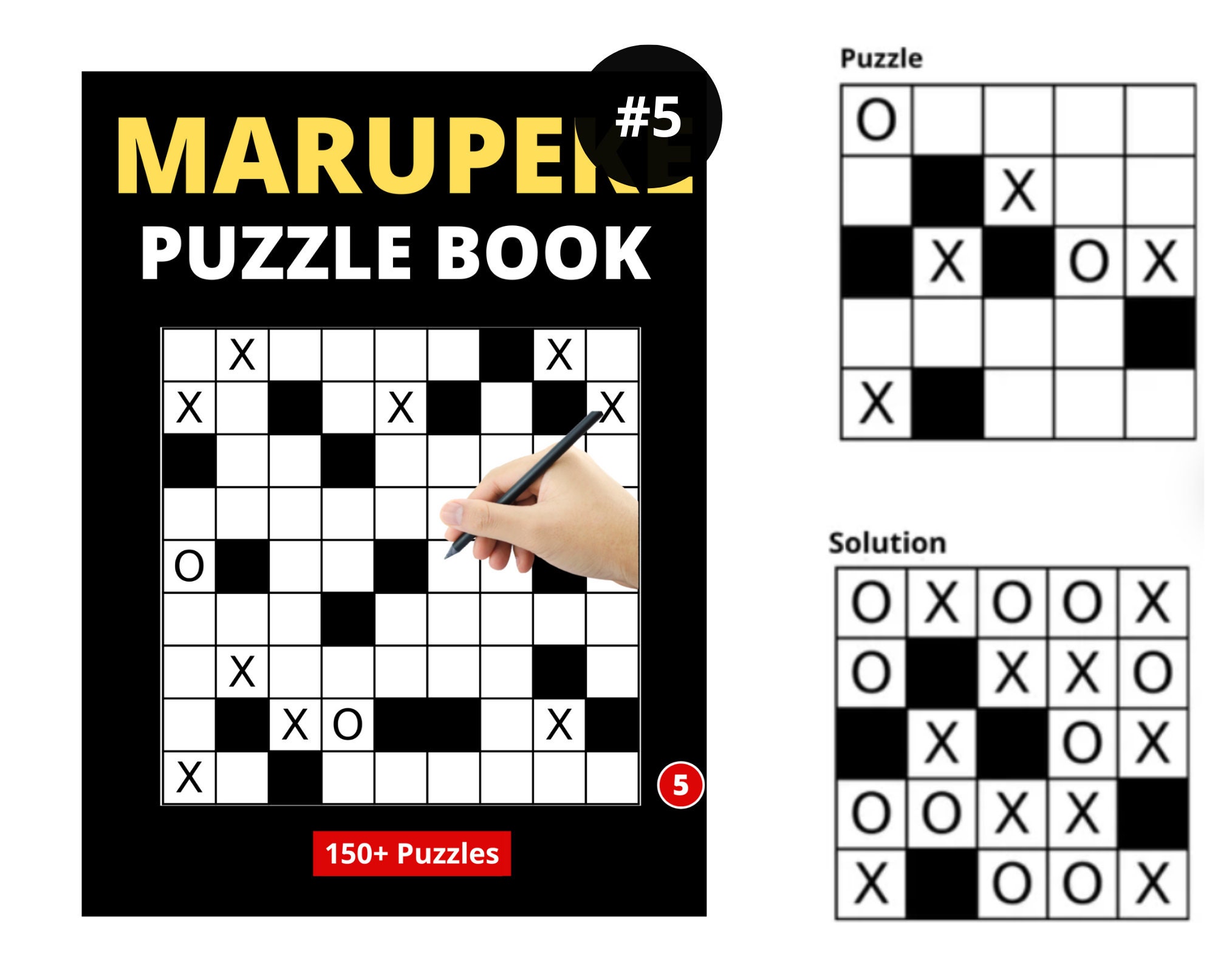 Puzzles Bundle 5, 8 Unique PDF Printable Puzzle Books, Calcudoku ...