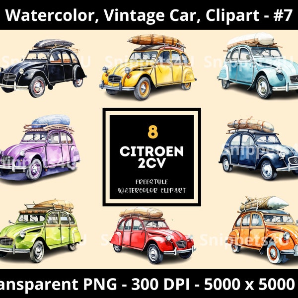 2cv Clipart - Etsy