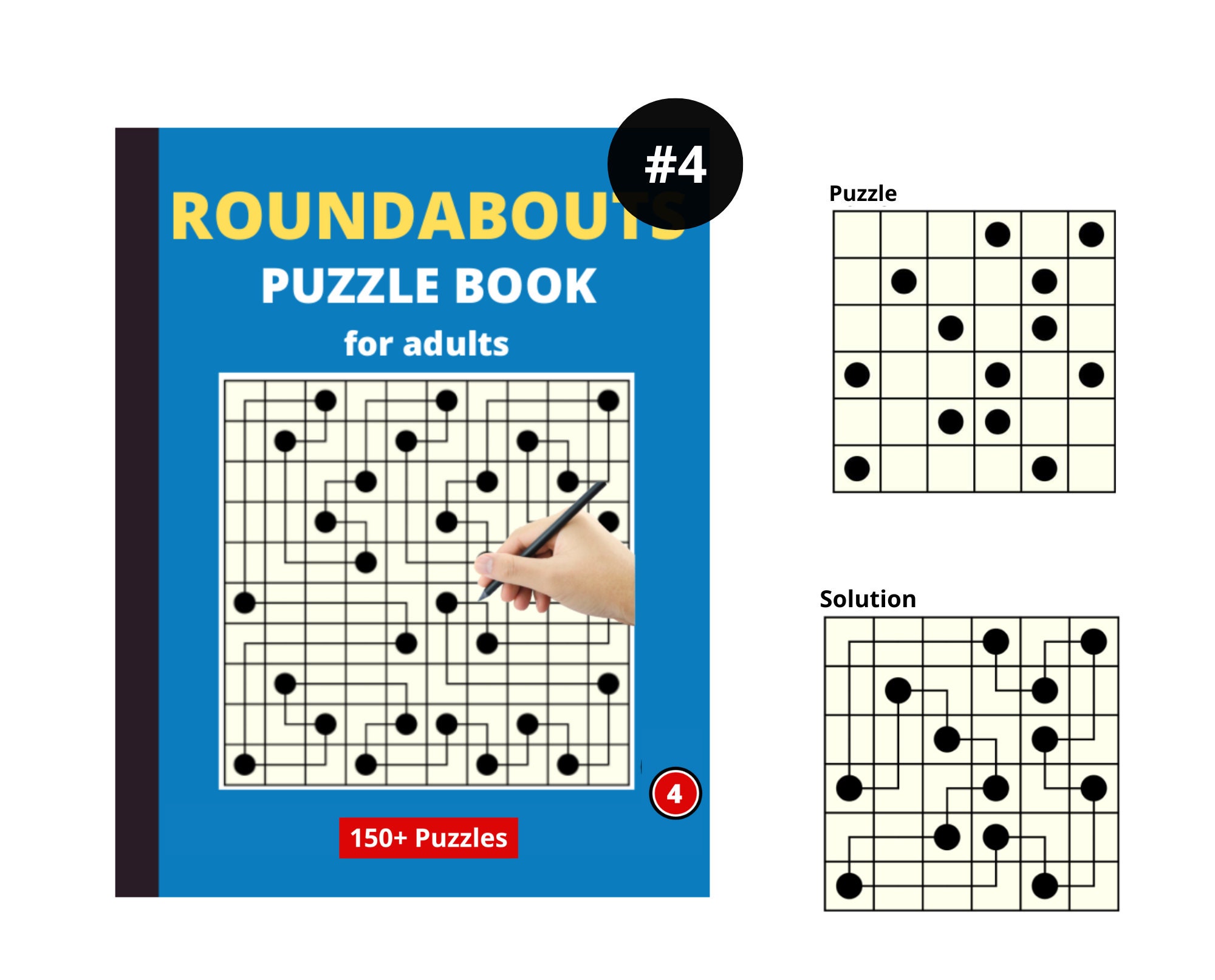Puzzles Bundle #4, 8 Unique PDF Printable Puzzle Books, Calcudoku ...