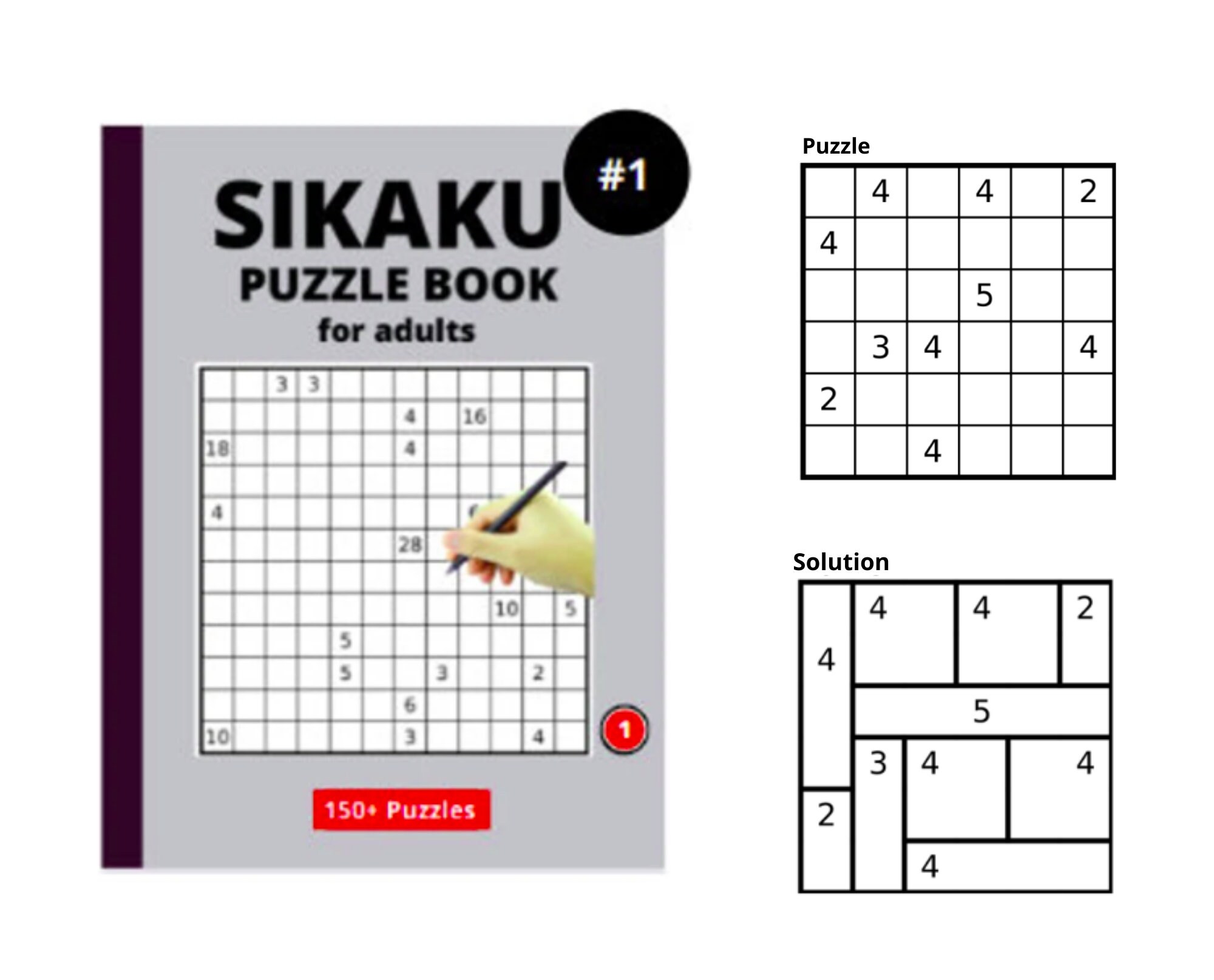 Puzzles Bundle #1, 8 Unique PDF Printable Puzzle Books, Calcudoku ...