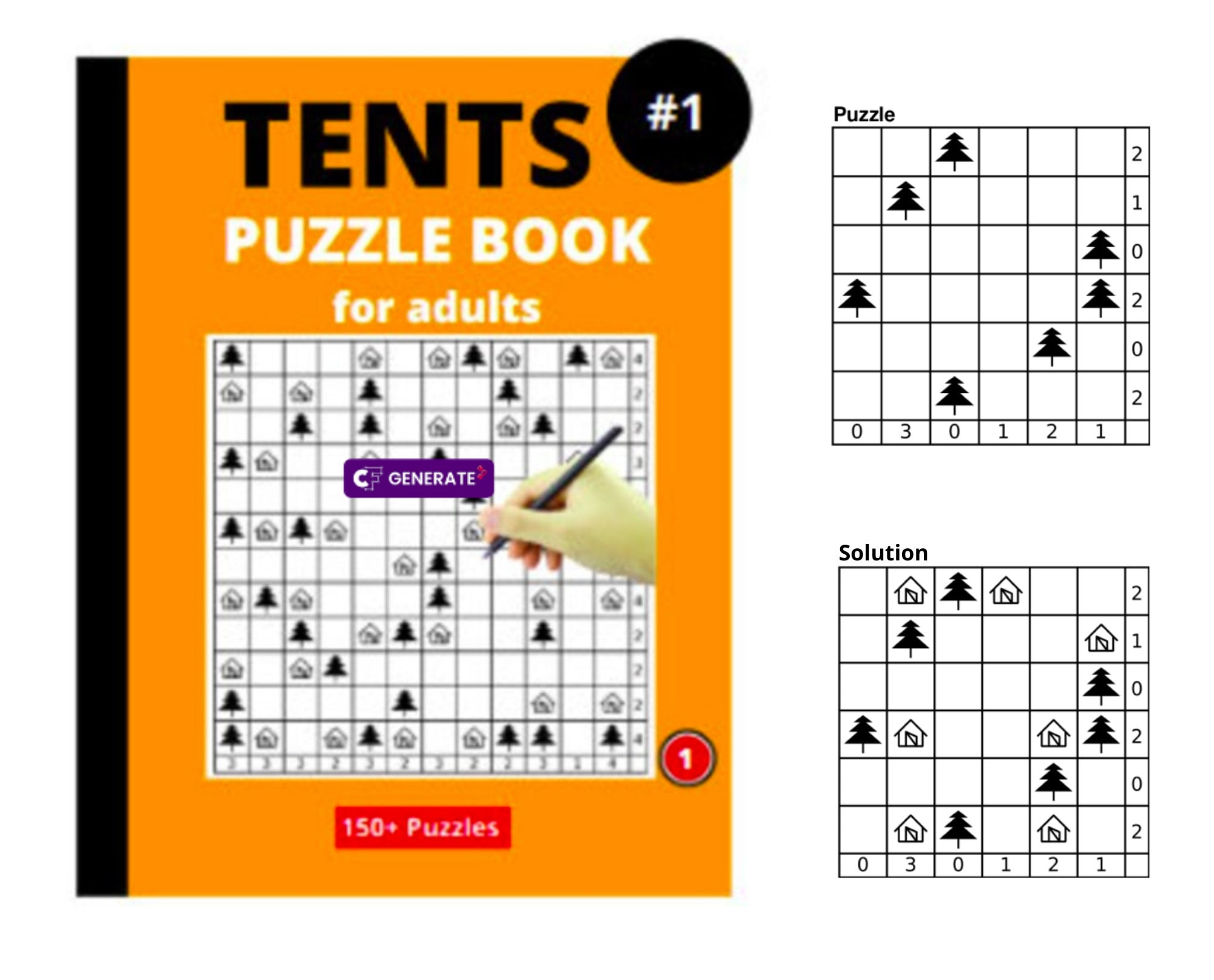 Puzzles Bundle #1, 8 Unique PDF Printable Puzzle Books, Calcudoku ...