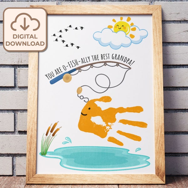 Handprint Art - Etsy