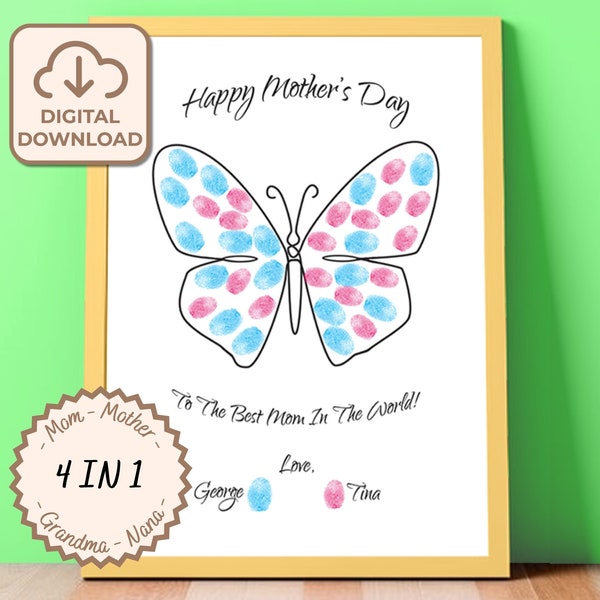 Mothers Day Preschool Craft - Etsy