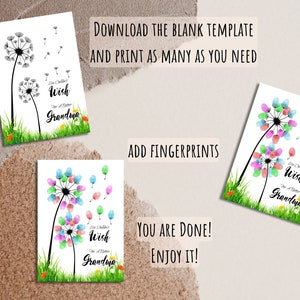 Kids Baby Toddler Fingerprint Art, Mothers Day Fingerprint, Handprint ...