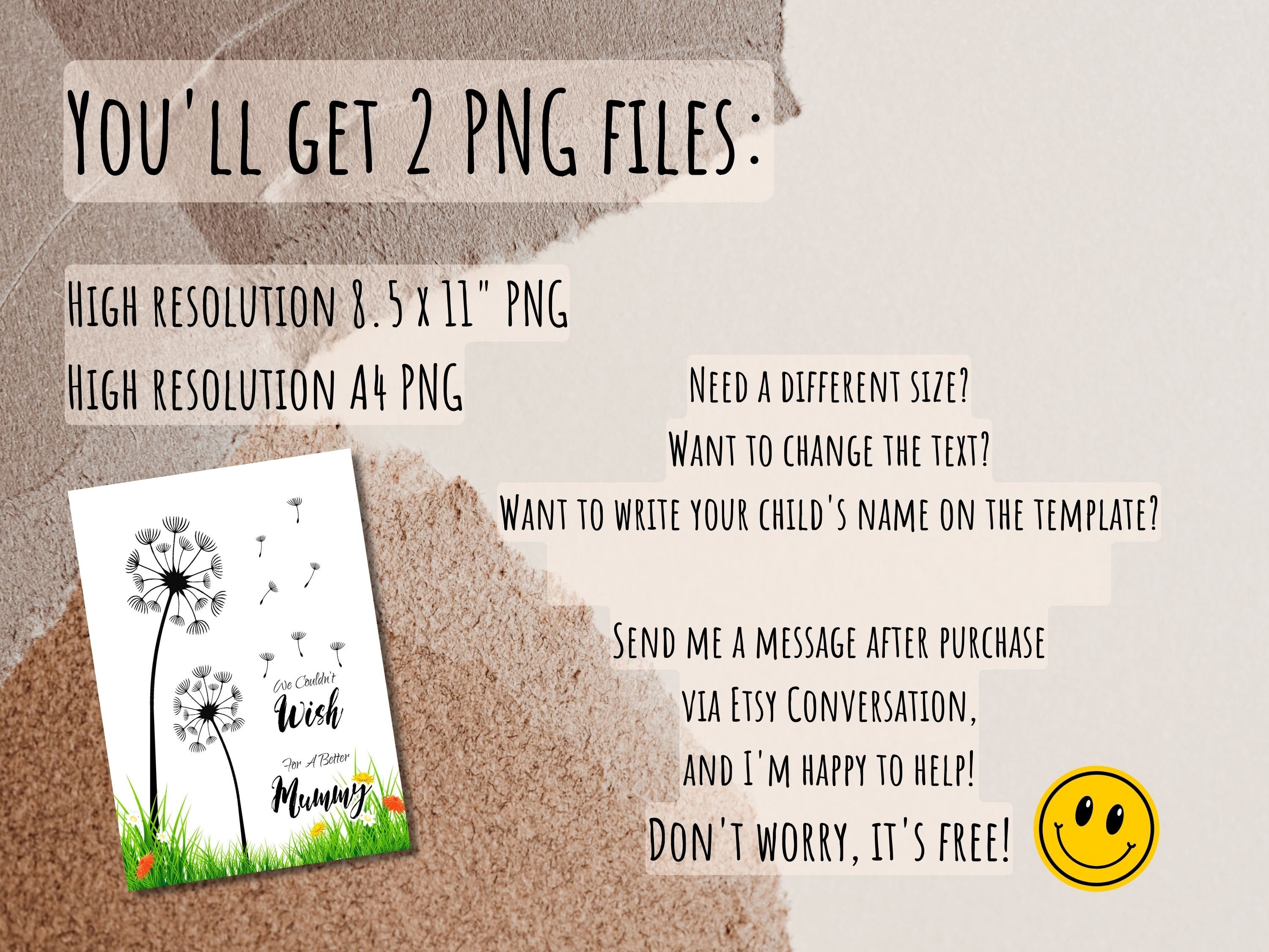 Gift for Mummy, Baby Fingerprint Craft, Dandelion Fingerprint Craft ...