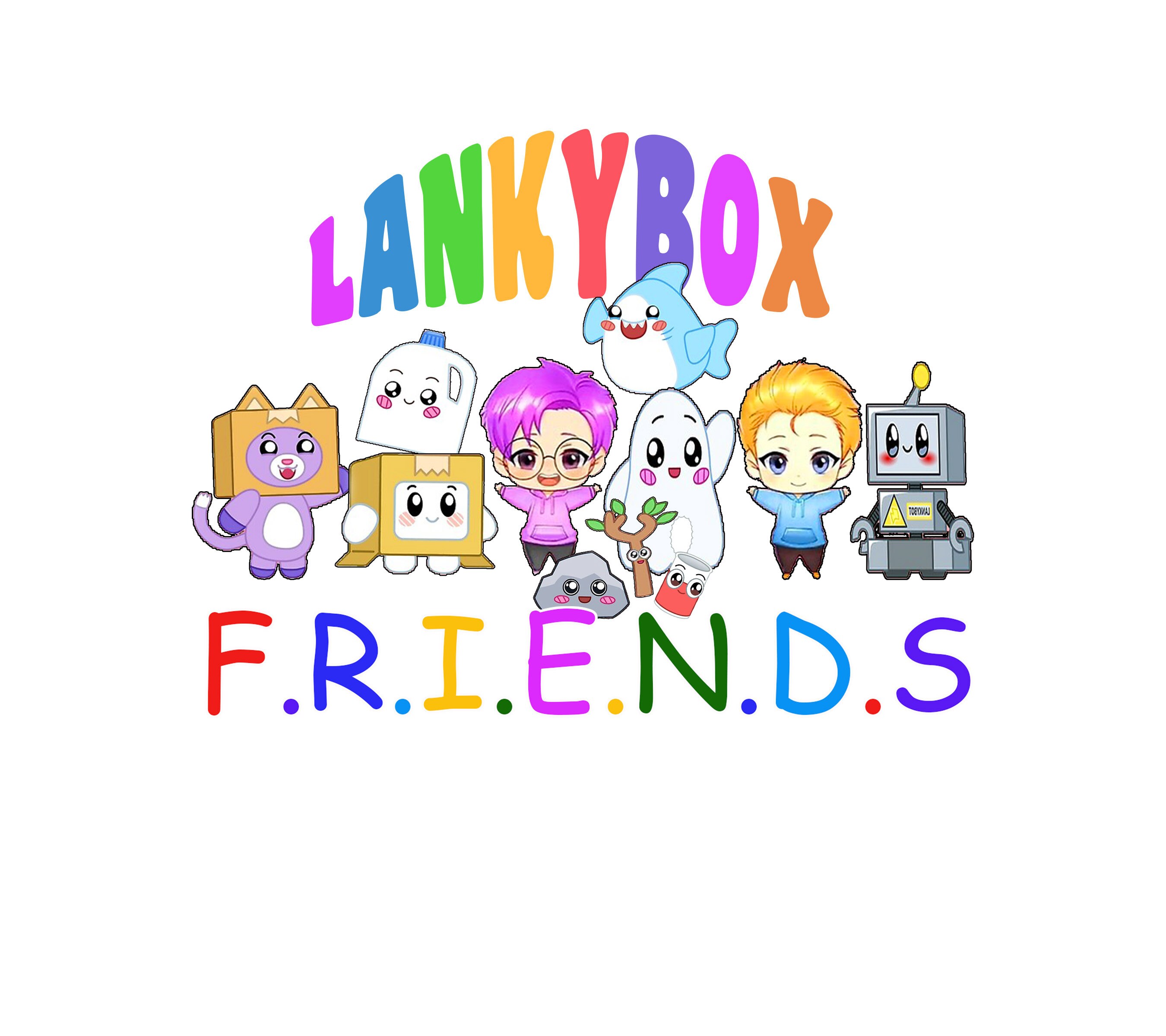 Lanky Box Png Svg 2023 Digital Printable Designs Bundle of 4 - Etsy UK