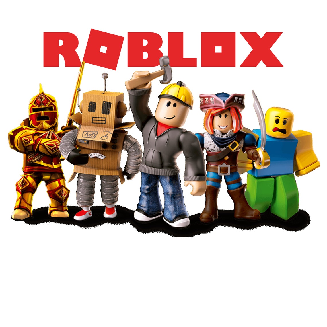 Roblox svg png 3 diseños 300 Dpi de alta resolución - Etsy España