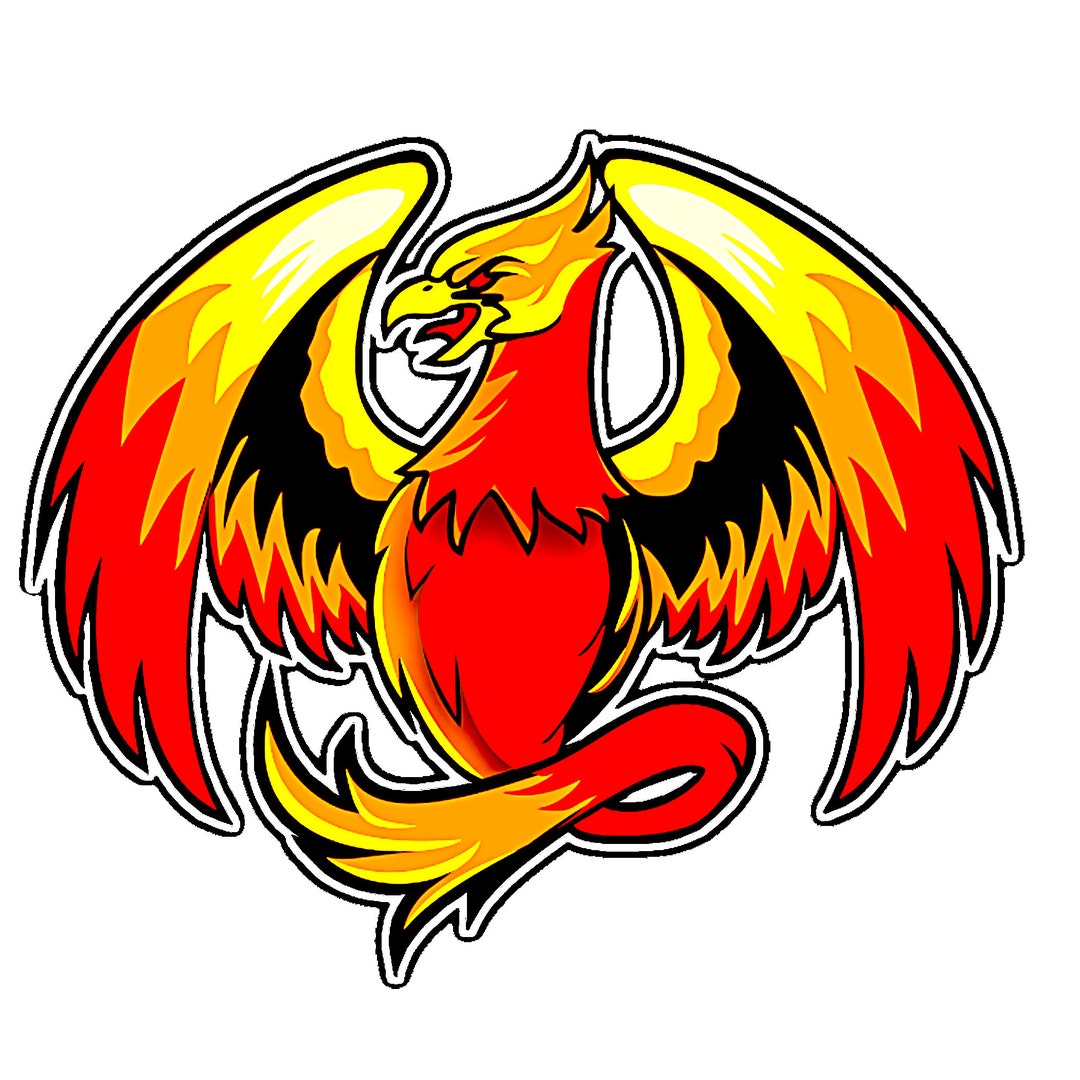 Phoenix Bird Cuttable Editable Design SVG PNG Eps Designs - Etsy