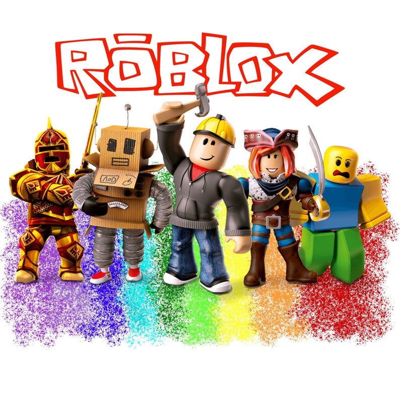 Roblox svg png nuevo diseño de paquete de 2 diseños - Etsy México