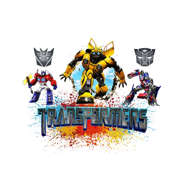 Transformers Bumblebee and Car Svg - Etsy