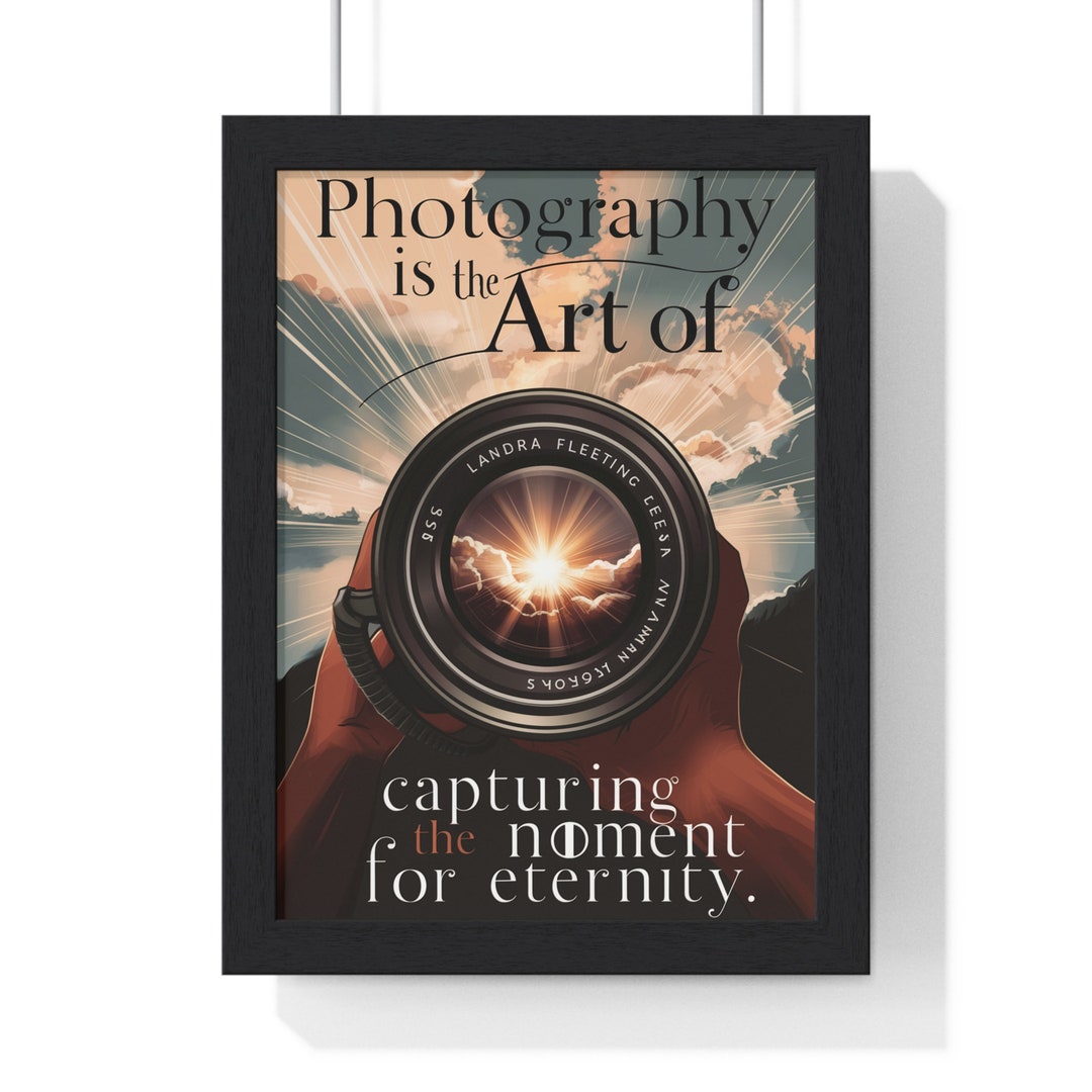 Motivational Poster for Photographers Digital Product Posterprint Wall ...