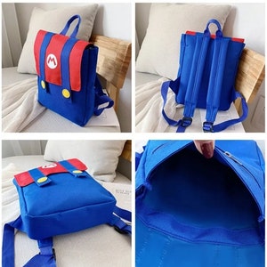 Super Mario Bros Backpack Mario & Luigi Brothers Bag - Etsy
