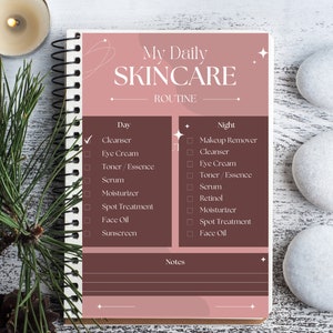 Skincare Routine, Skincare Planner, Skincare Template, Skincare Tracker ...