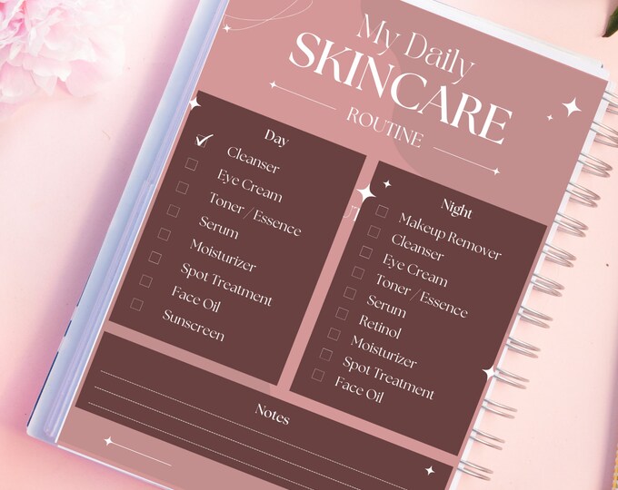 Downloadable Skincare Ingredient Guide Digital Printable PDF Skincare ...