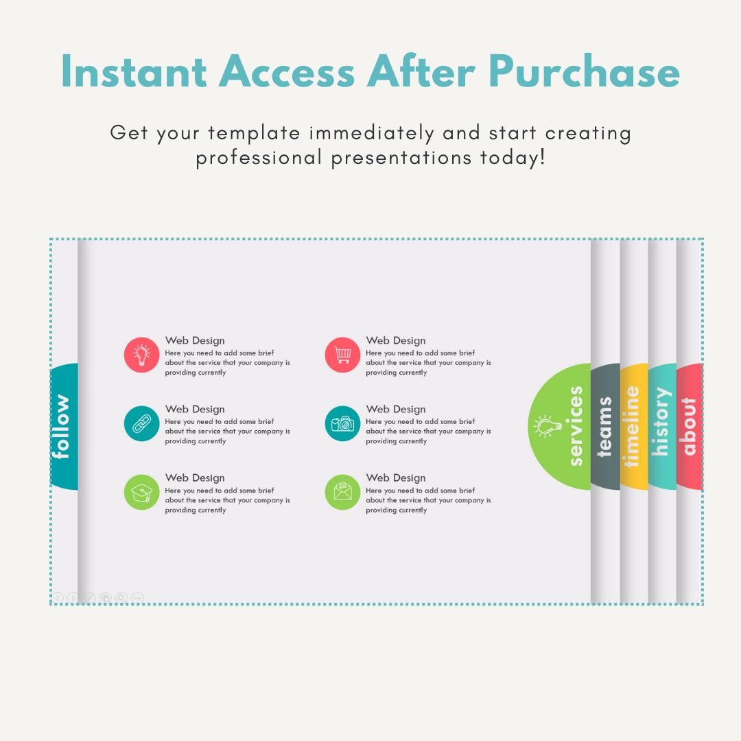 Animated Powerpoint Slide Template , Creative and Dynamic Presentation ...